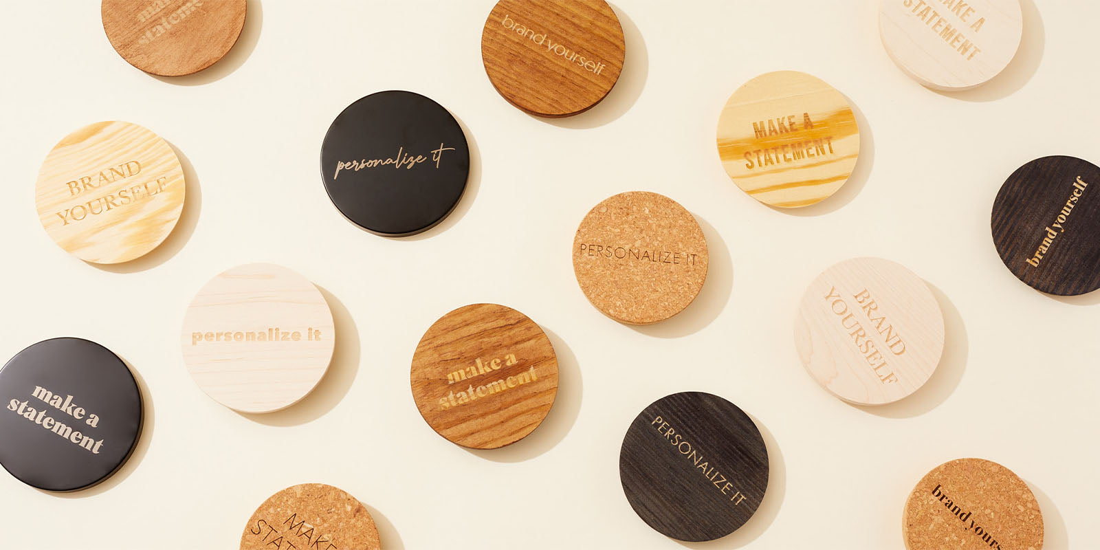 Order Custom Laser Engraved Candle Lids | makesy®