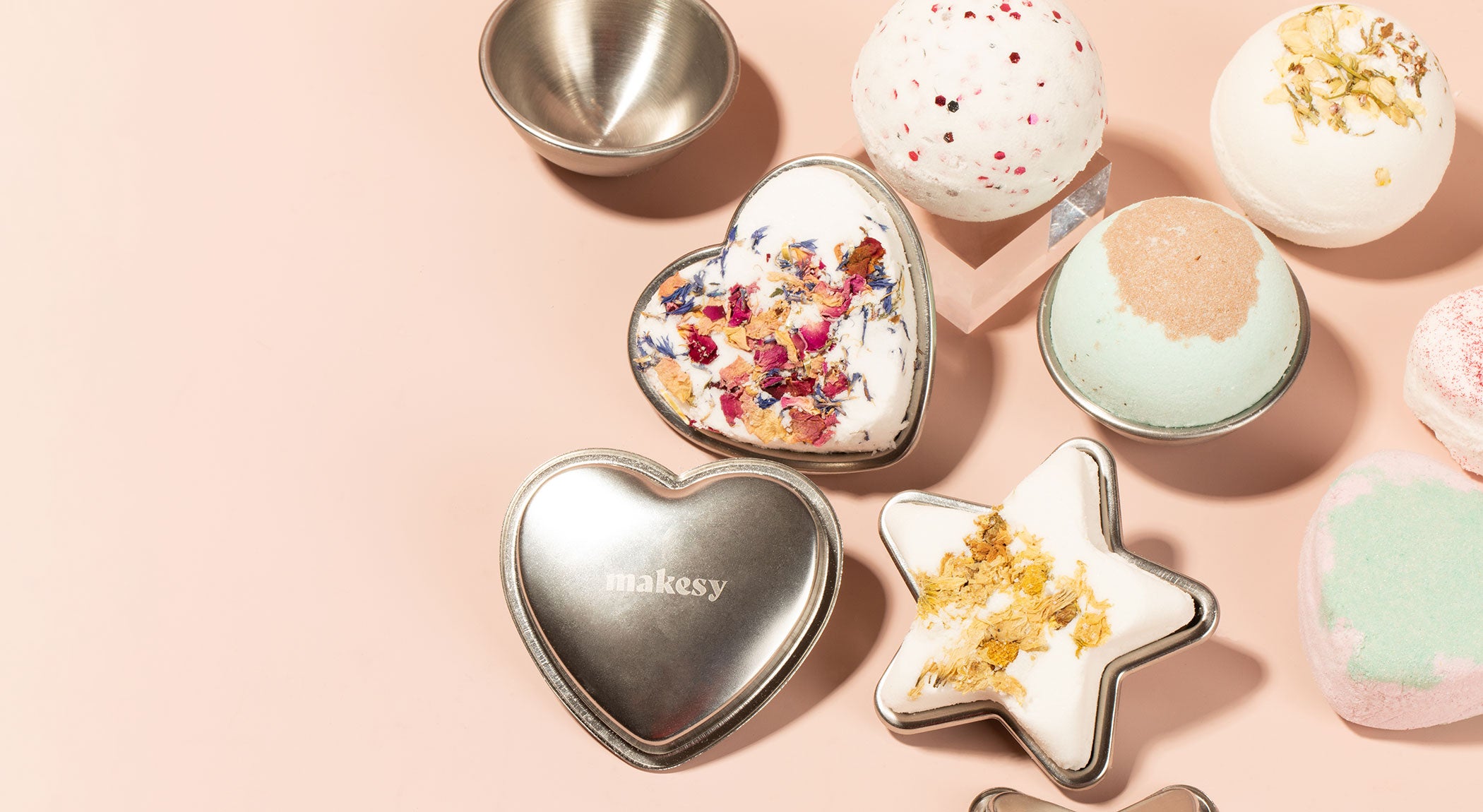 fun shaped diy bath bomb recipe for kids | makesy®