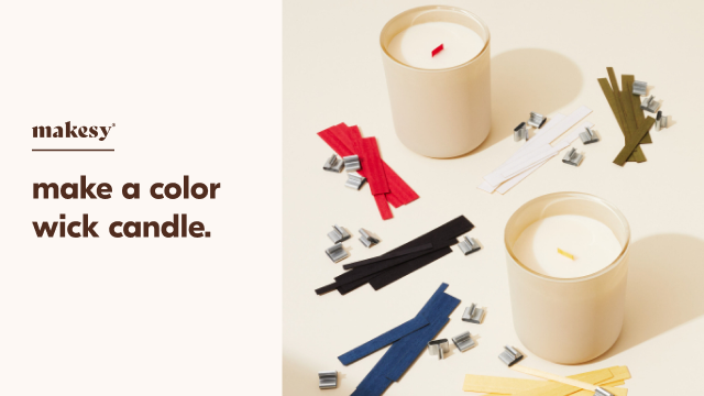 How To Make A Color Wooden Wick Candle | makesy®