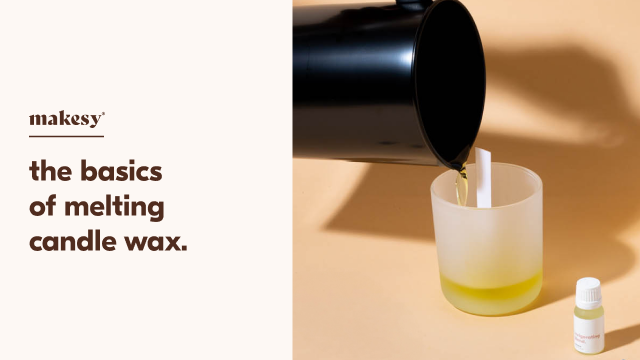 How To Properly Melt Candle Wax | makesy®