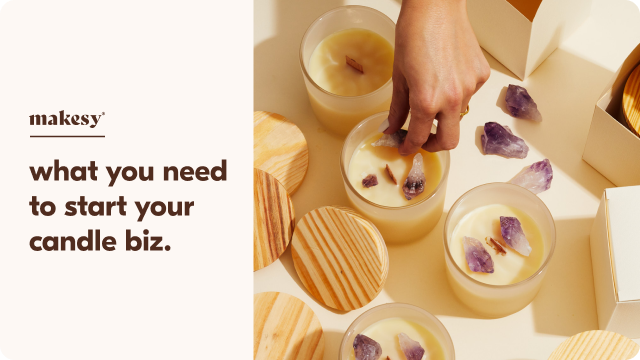 How to Start A Candle Business | Candle Business Series | makesy®