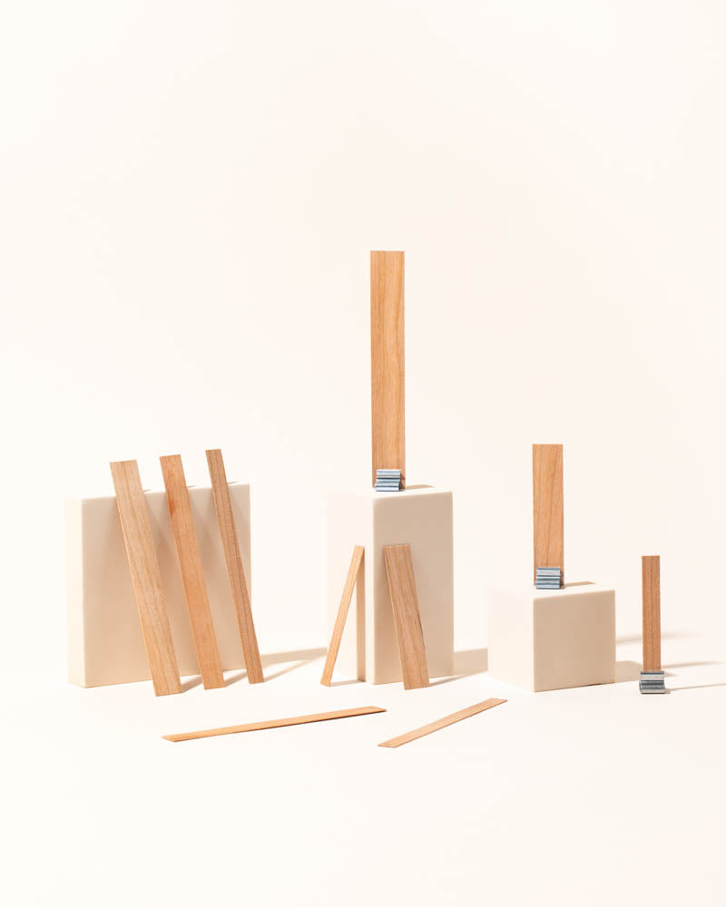 Crackling Single-Ply Wood Wick .04 | Bulk Candle Wicks | makesy®