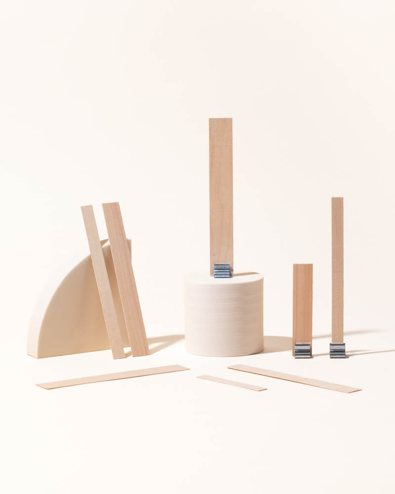 Whisper Single-Ply Wood Wick .02 | Bulk Candle Wicks | makesy®